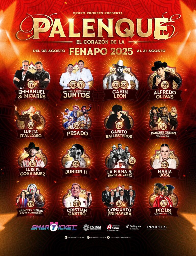 Palenque FENAPO 2025: Artistas y Boletos - FENAPO 2025